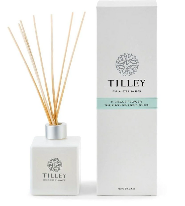 'Tilley's' Hibiscus Flower Reed Diffuser – Jodadi
